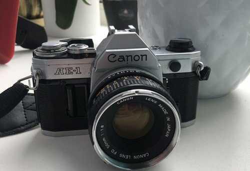 Пленочный фотоаппарат Canon AE-1