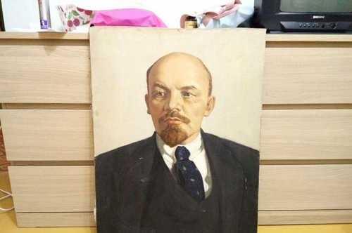 Картина - портрет вождя народа В.И. Ленина (60х80)