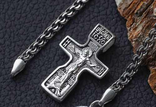 Крестик серебро 925 новый