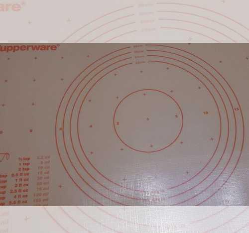 Подложка для раскатки теста Tupperware