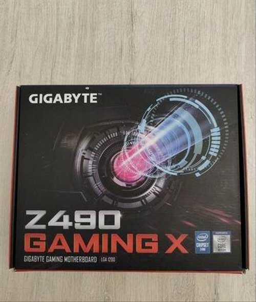 Gigabyte Z490 gaming X + Процессор Intel i7 10700F