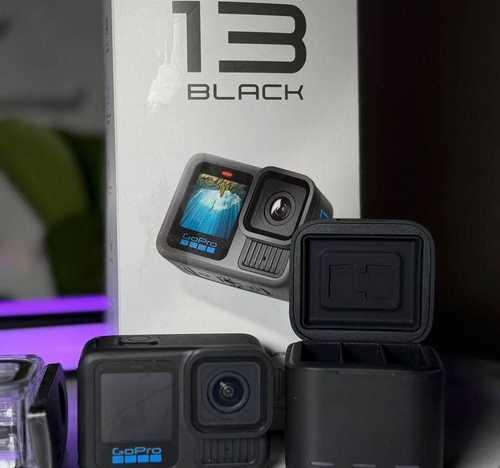 Камера GoPro hero 13 black флешка и крепления