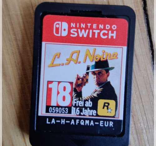 L. A. Noire для Nintendo Switch