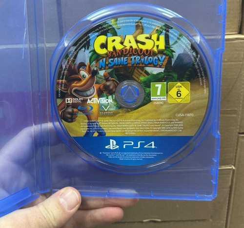 Crash bandicoot n sane trilogy ps4