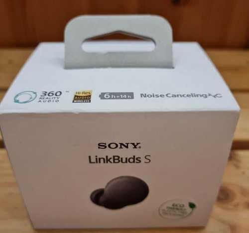 Беспроводные Наушники Sony LinkBuds S black (WF-LS