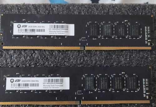 Оперативная память ddr4 32gb 2666 Netac 16х2