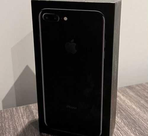 Коробка от iPhone 7 plus jet black 128 gb