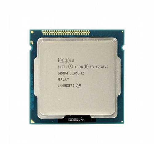 Б/У Процессор Intel Xeon E3-1230V2 LGA1155