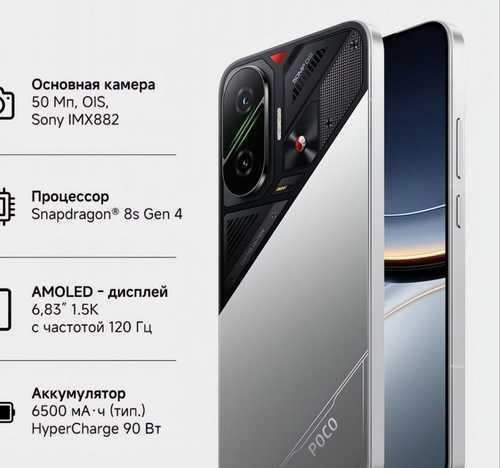 Xiaomi Poco F7, 12/256 ГБ
