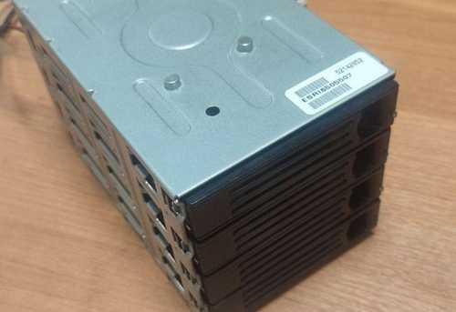 Корзина SAS/sata на 4 HDD Intel + салазки