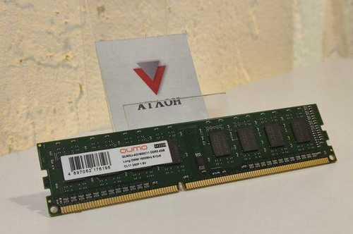 Оперативная память для пк Qumo DDR3 4GB 1600