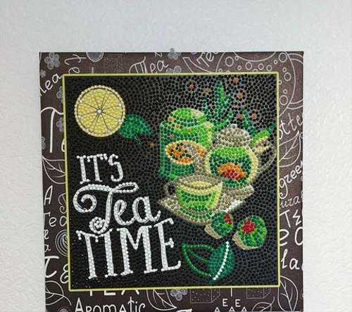 Интерьерная картина " Время чая "
