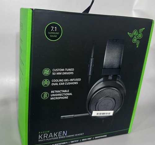 Наушники игровые Razer kraken 2022