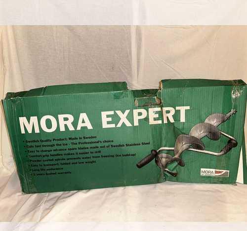 Ледобур Mora expert 150  ножи