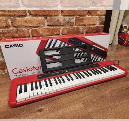 Синтезатор casio ct-s200rd