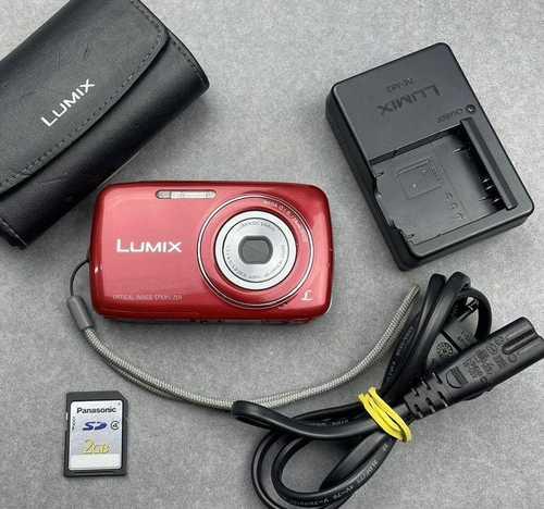 Panasonic lumix dmc s3 red