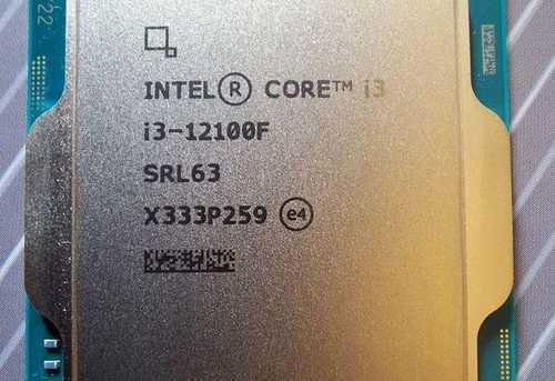 Процеccоp Intel core i3 12100F OEM (новый)