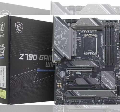 Материнская плата Socket LGA1700 MSI Z790 gaming plus wifi 4DDR5 ATX