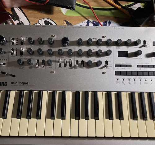 Korg minilogue синтезатор