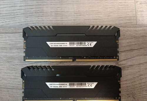 Corsair Vengeance RGB DDR4 - DDR4 - 2x 8гб 2666