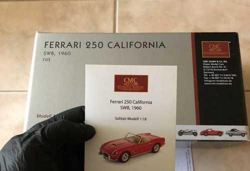 Модель CMC Ferrari 250 California (1:18)