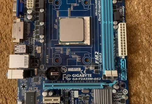 Материнская плата gigabyte GA-F2A55M-DS2