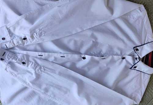 Рубашка белая zara 40 / m