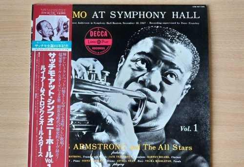 LP Louis Armstrong "Satchmo AT Symphony" Japan VG