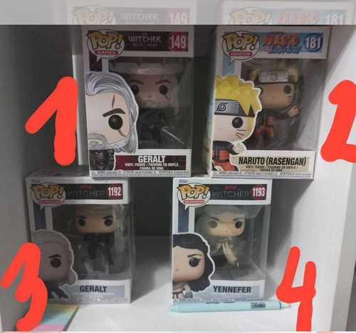 Фигурка Funko pop witcher naruto