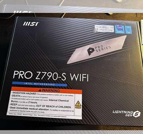 MSI Pro Z790-S WiFi новая запечатанная