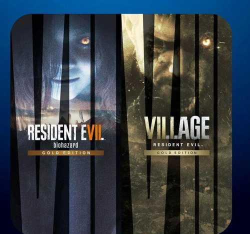 Resident evil 7, 8 Village   все DLC PS4 PS5