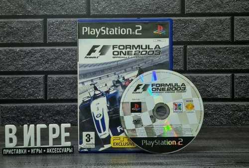 Игра Formula One 2003 (PS2)