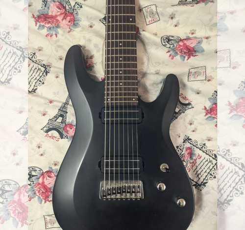 Schecter c-8 Deluxe с сетом ARB