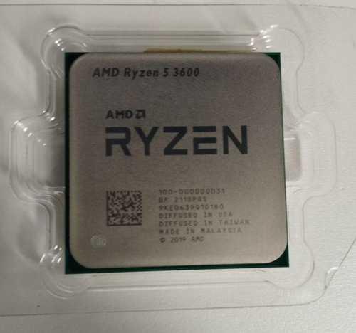 Процессор amd ryzen 5 3600 oem