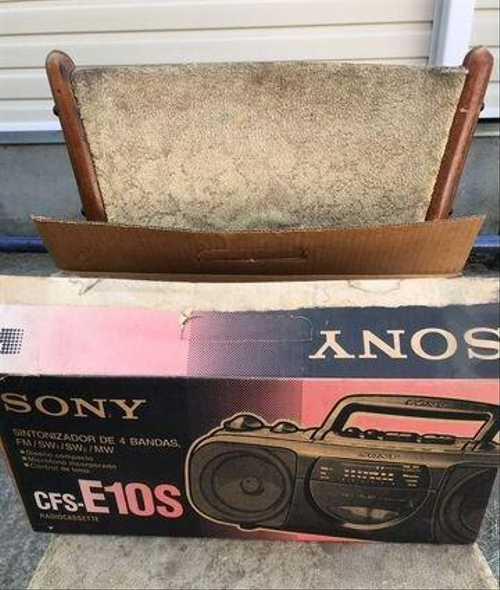 Коробка от кассетной магнитолы Sony