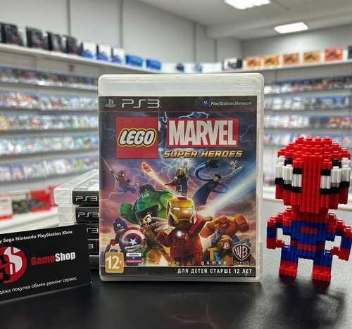 Диск lego Marvel Super Heroes PS3