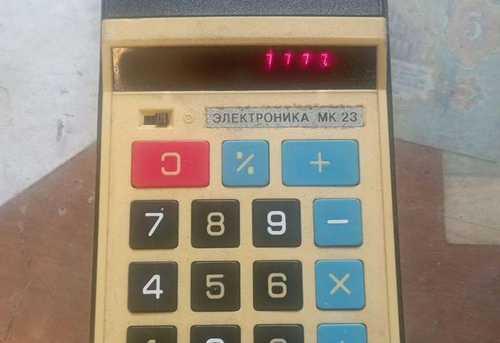 Калькулятор,электроника мк 23