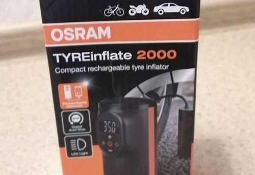 Компрессор автомобильный osram tyreinflate 2000