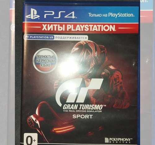 Игра gran turismo sport ps4