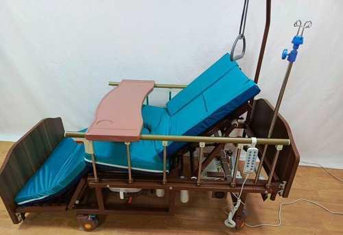 Медицинская кровать электро с полным функционалом