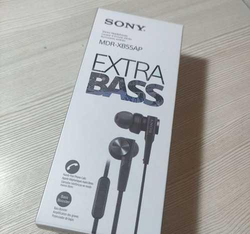 Проводные наушники Sony MDR XB55AP