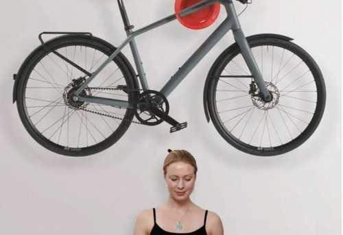 Настенный крепеж для велосипеда cycloc solo белый