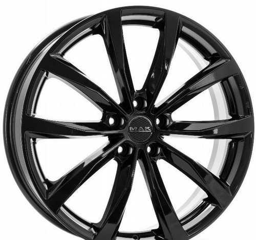 R18 5x114,3 7,5J ET35 D76 MAK Wolf Gloss Black