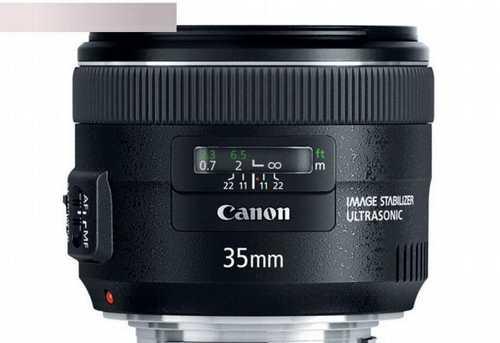 Фотоаппарат Canon EF 35mm f/2 IS USM (Гарантия)