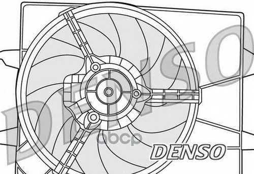 Вентилятор радиатора DER10003 Denso