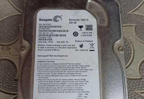 Жесткий диск Seagate 250GB 3.5"