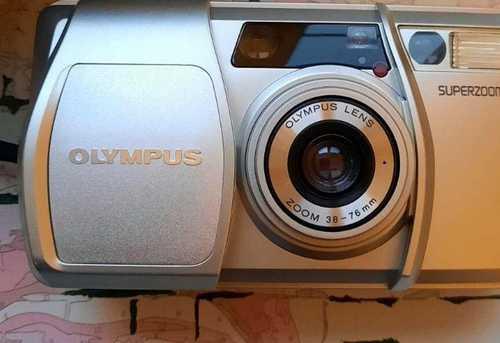 Olympus Superzoom 76S новый, плёночный фотоаппарат