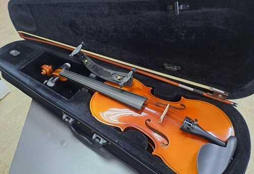 Скрипка 4/4 комплект с мостиком