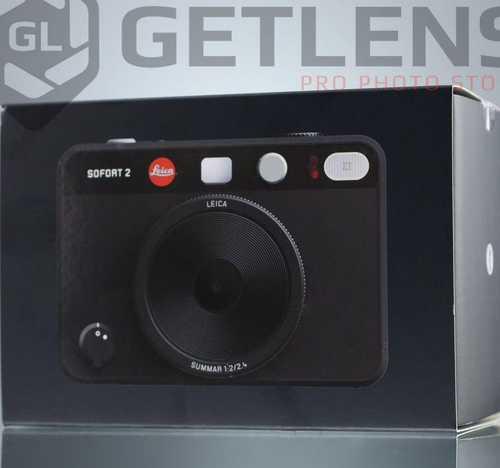 Leica Sofort 2 Instant Film Camera Black