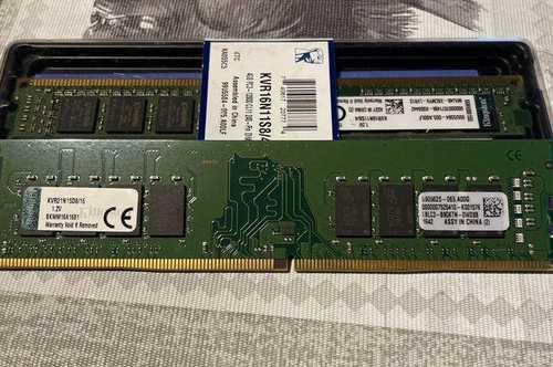 Оперативная память ddr4 kvr21n15d8/16 gb